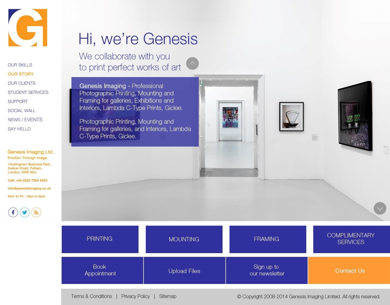 Genesis Imaging - New Website Launches! - Genesis Imaging