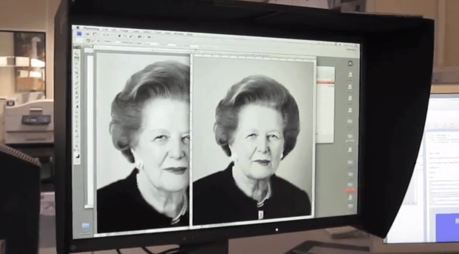 Frederic Aranda - The Production of his Iconic Image of Margaret Thatcher - Genesis Imaging