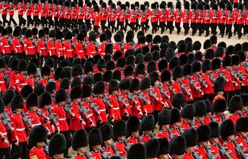 Julian Calder: 'The Queen's Birthday Parade - Trooping the Colour ...